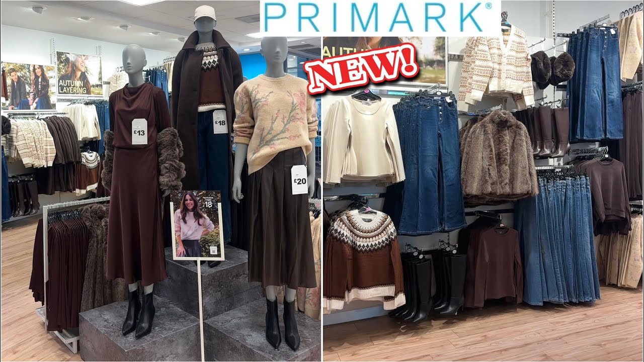 🔥Primark winter new collection / 😍October 2025 - YouTube