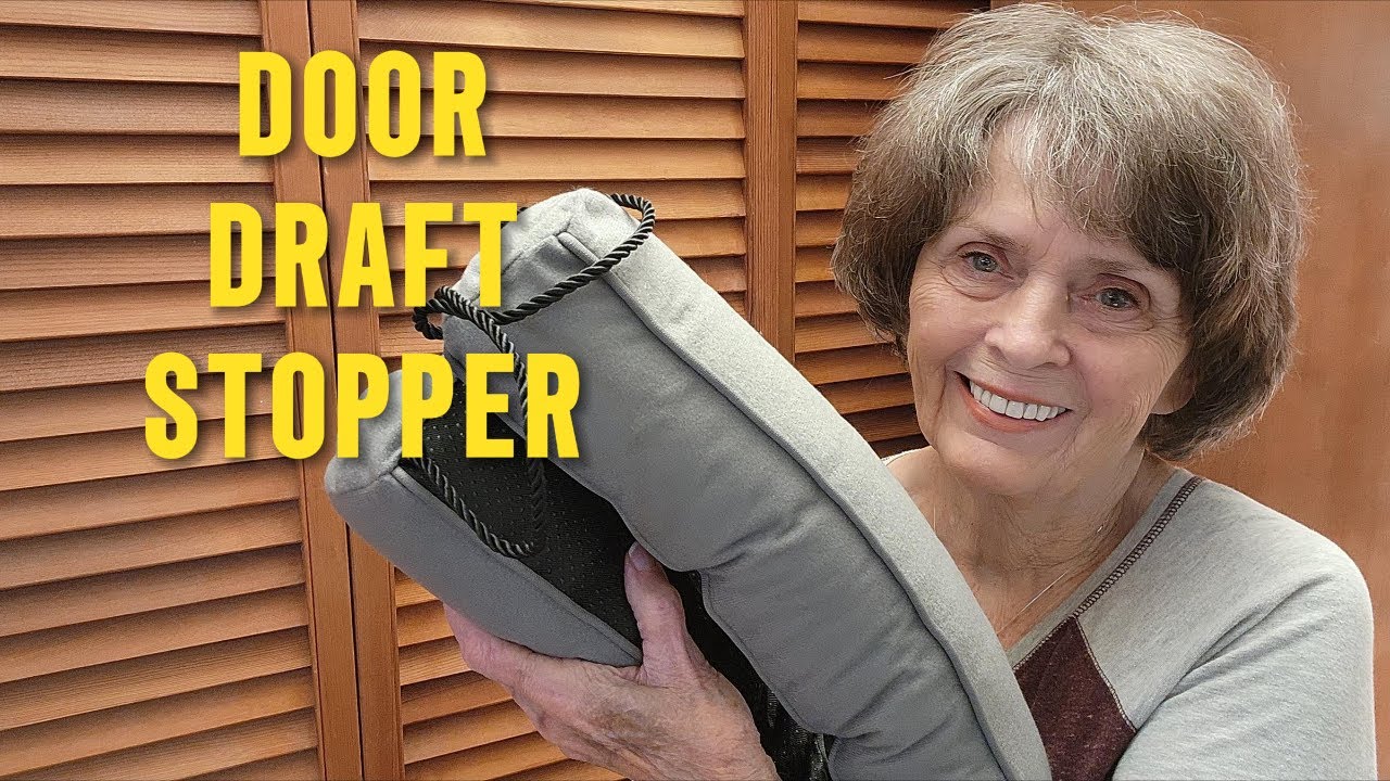 Draft Stopper For Doors Or Windows - YouTube