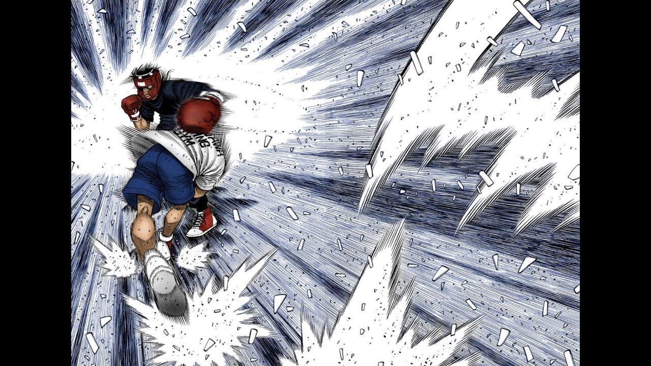 Hajime no Ippo #1437 Panel 03 Speed Coloring Manga - YouTube