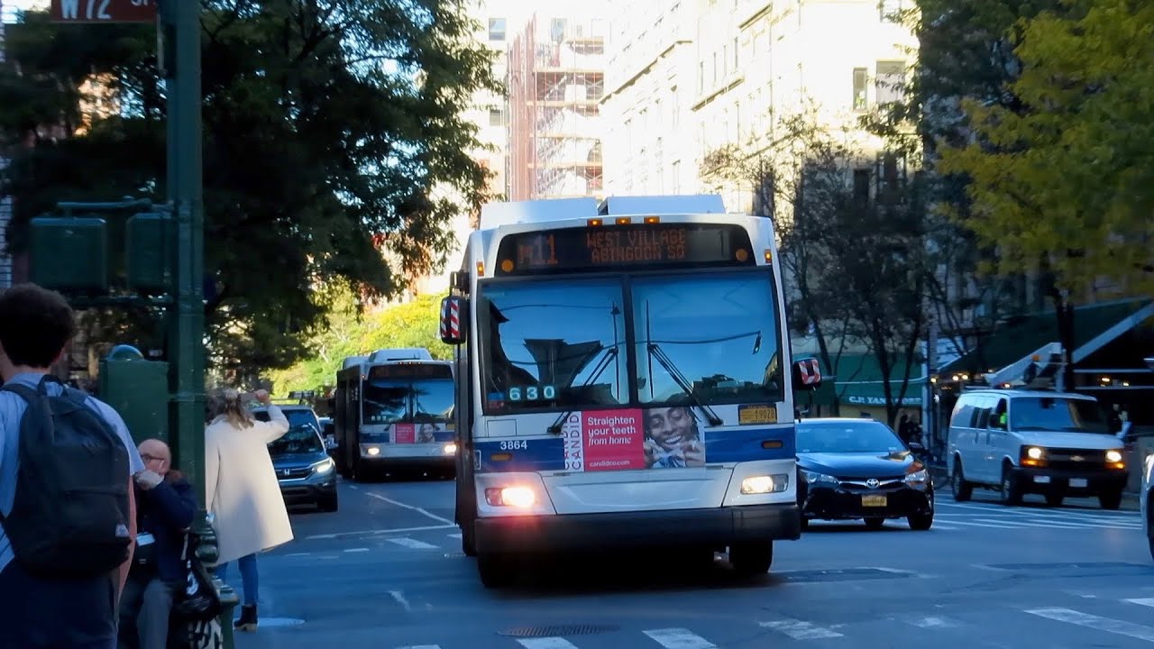 MTA New York City Bus: 2008-2009 Orion VII NG Hybrid 3864 & 4043 on the ...
