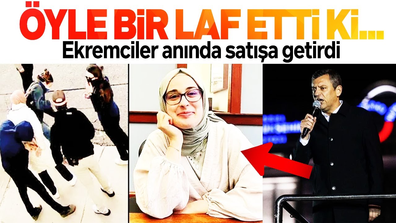 ÖZGÜR ÖZEL ÖYLE BİR LAF ETTİ Kİ, EKREMCİLER ANINDA SATIŞA GETİRDİ: SEN ...