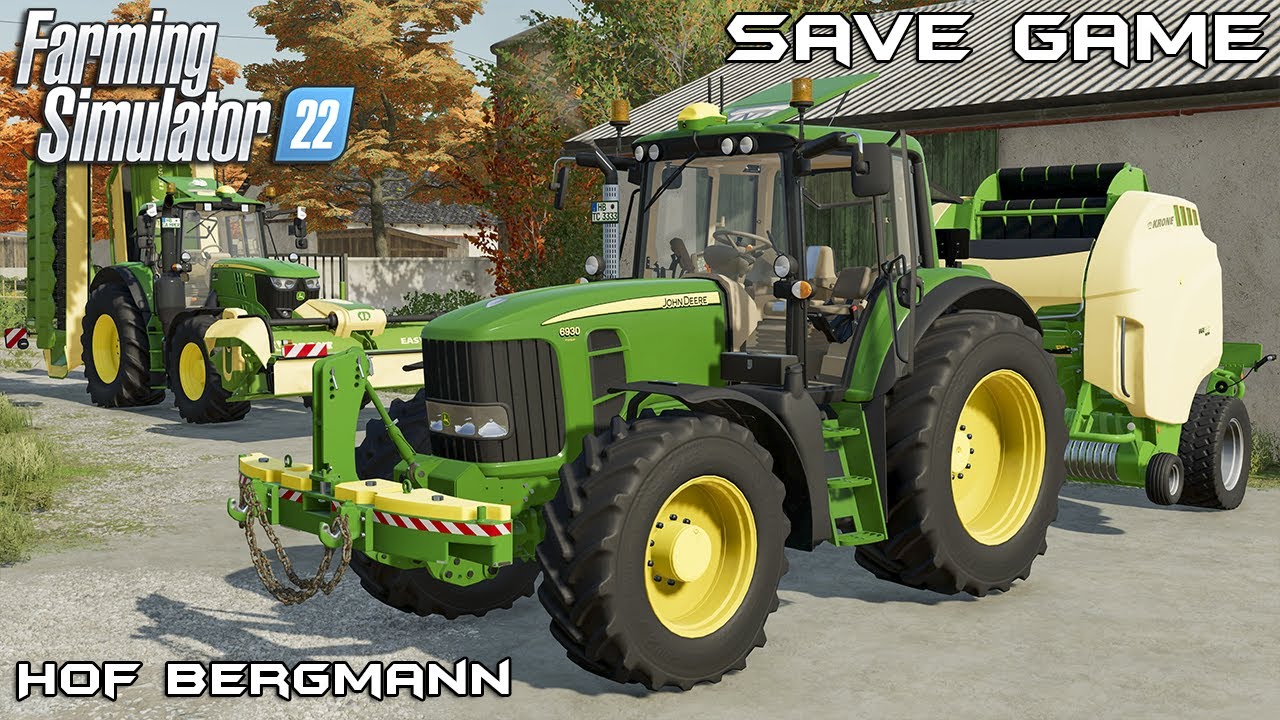 Save Game V3 | Hof Bergmann | Farming Simulator 22 - YouTube