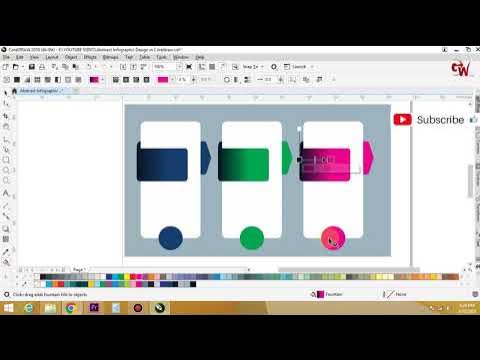 Infographic Bussiness templet Layout Design in Coreldraw | Coreldraw ...