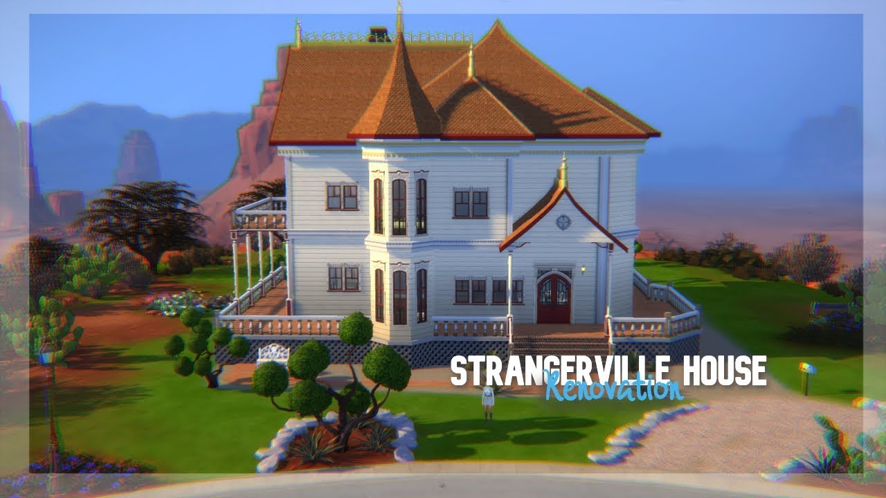 Renovating Strangerville | Sims 4 - YouTube