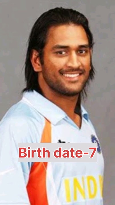 Ms dhoni jersey number 7 common facts #viral ♥️👍👌#cricketlover - YouTube