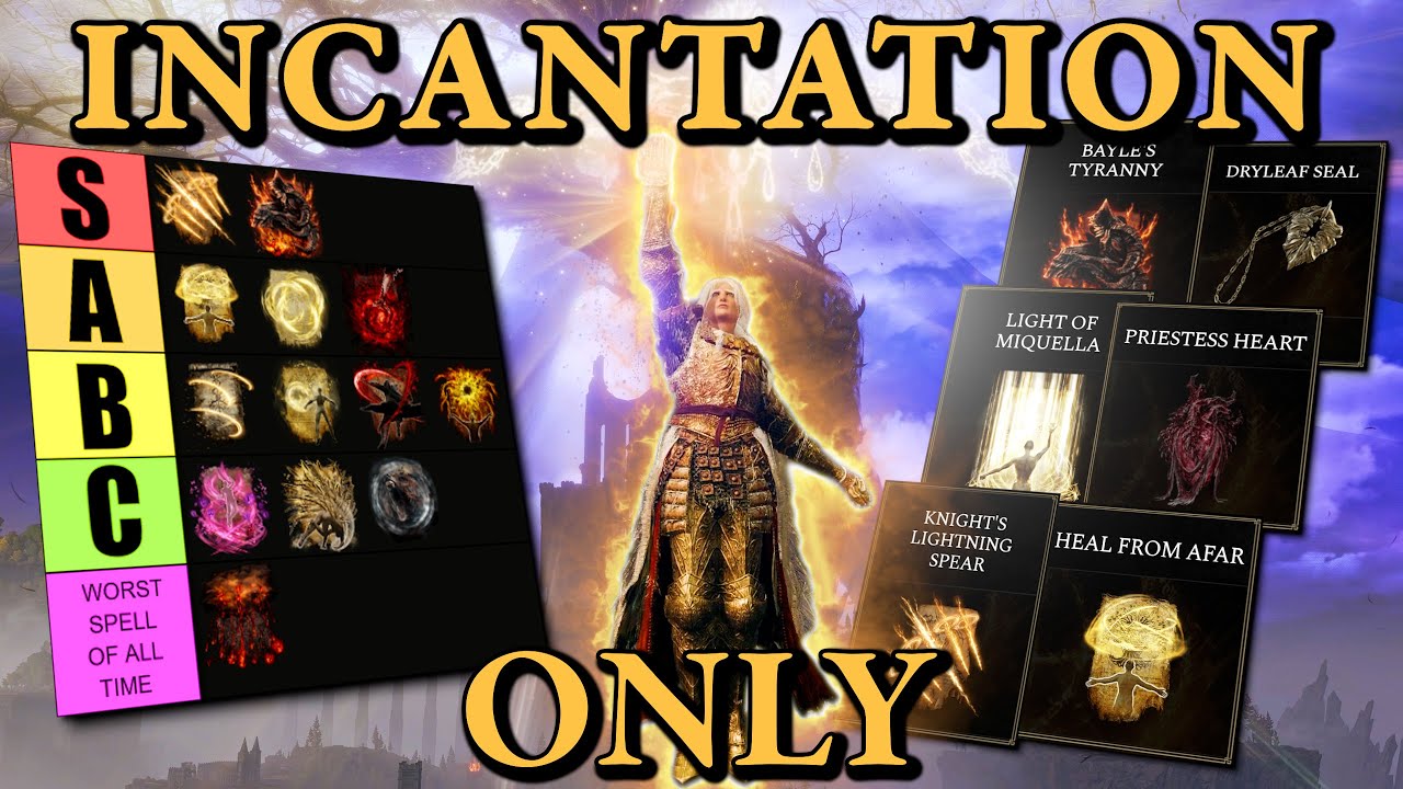 Elden Ring But I'm ONLY USING DLC INCANTATIONS! - YouTube