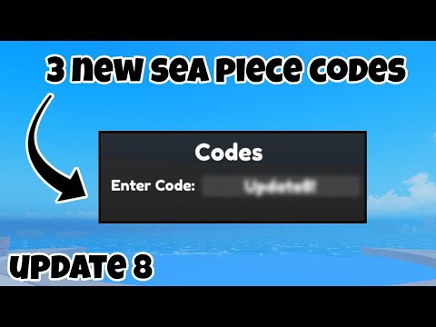 3 Sea Piece Codes | Roblox | One Piece | Update 8 - YouTube