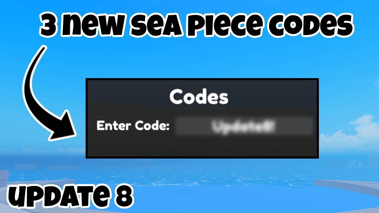 3 Sea Piece Codes | Roblox | One Piece | Update 8 - YouTube