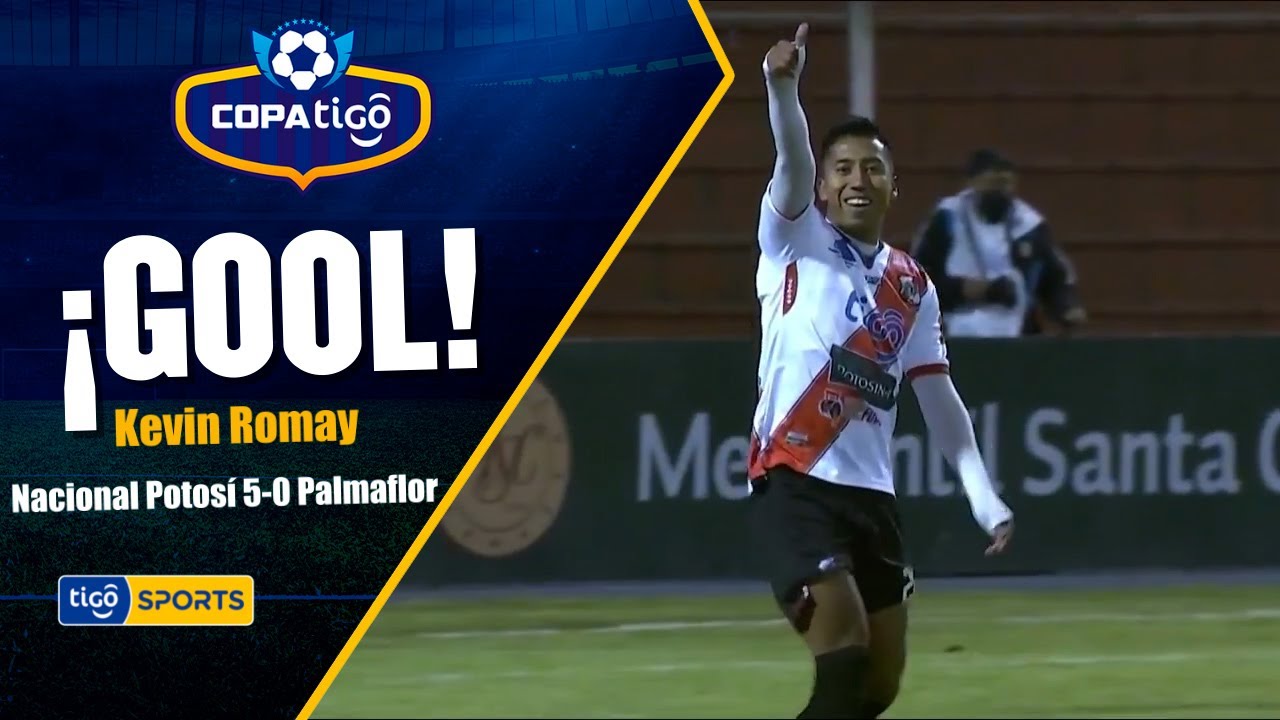 ¡Gol de Nacional Potosí! Kevin Romay controla y define para anotar el ...