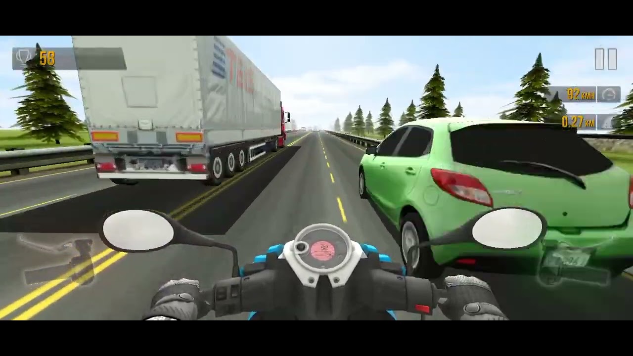 traffic ride #shocks #gaming riding game - YouTube