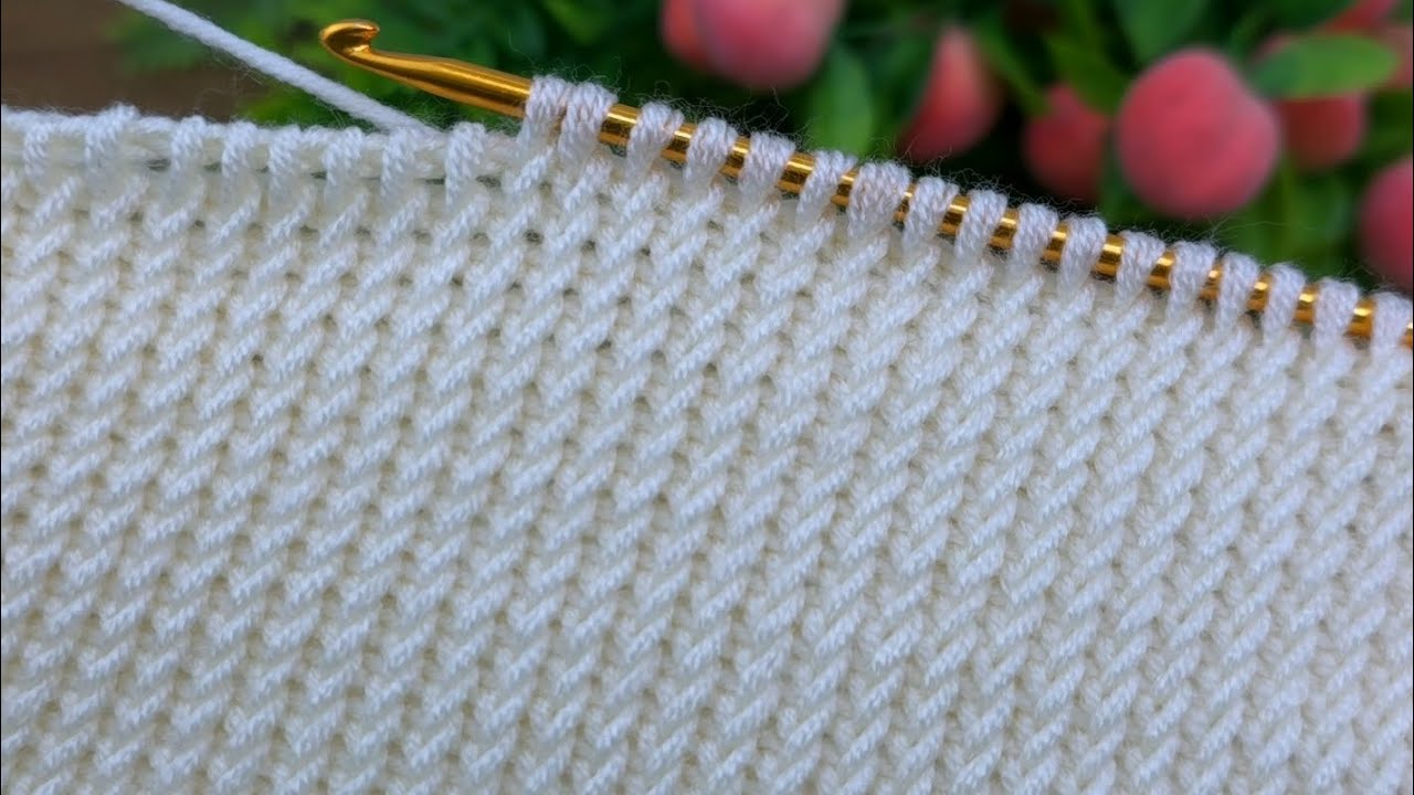 •nice work !!!** easy tunisian sequential baby blanket knitting pattern ...