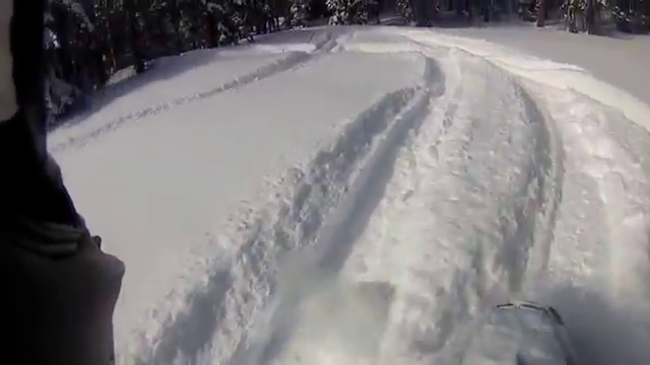 Snowmobile trip to Rabbit Ears Pass Colorado, day 2. Boondocking and ...