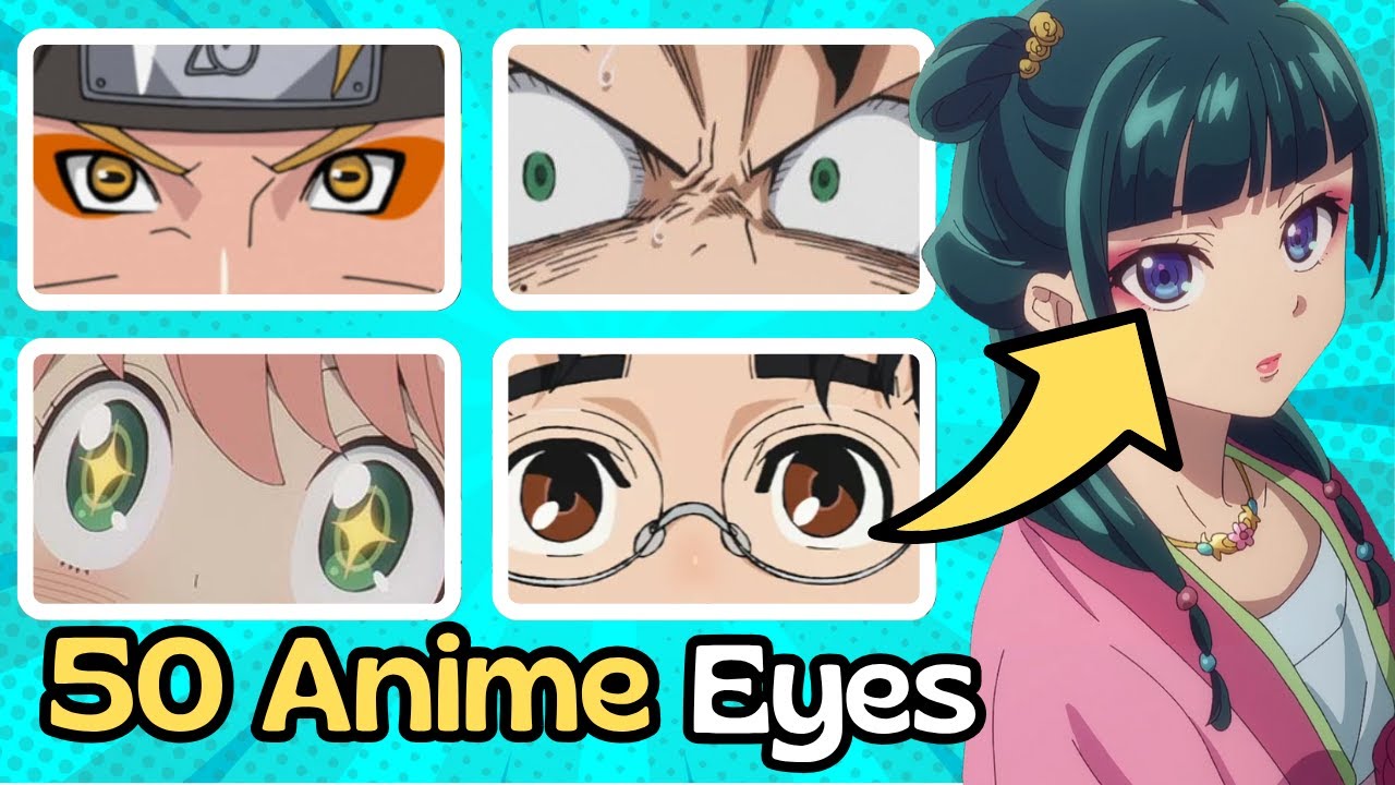 Ultimate Anime Eyes Challenge: Guess the Anime from a Single Glance ...