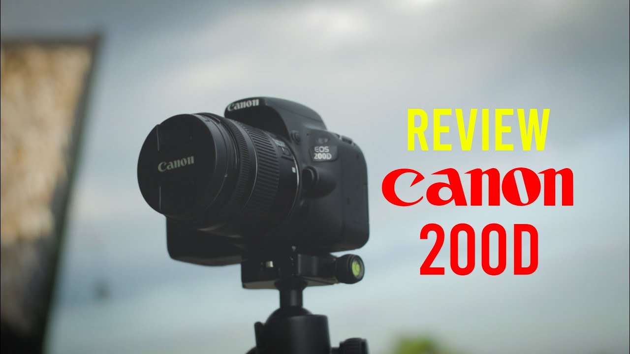 REVIEW KAMERA CANON 200D - INDONESIA - YouTube