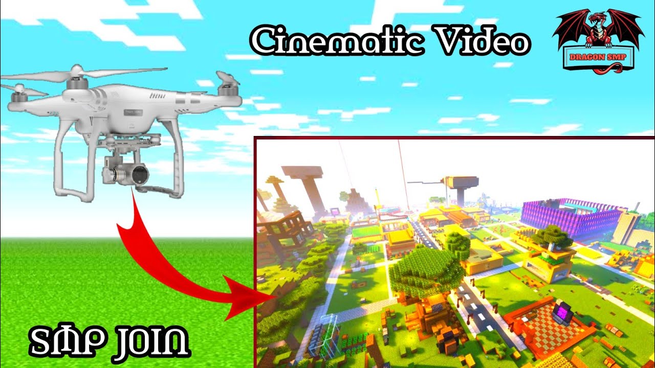 Minecraft Cinematic video 📽️ Public Smp 24/7 Server | Minecraft Live Hindi | Java + MCPE - YouTube