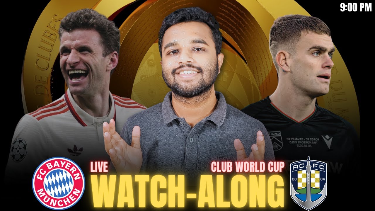BAYERN VS AUCKLAND CITY FC | CLUB WORLD CUP LIVE WATCH-ALONG - YouTube