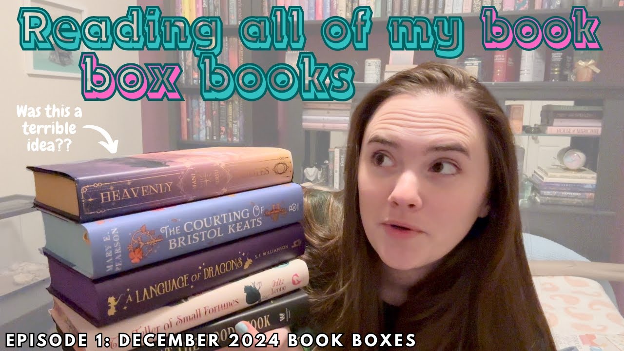 Reading all of the December 2024 Book Box Books!!! || Fairyloot Romantasy/Adult/YA and Owlcrate ...