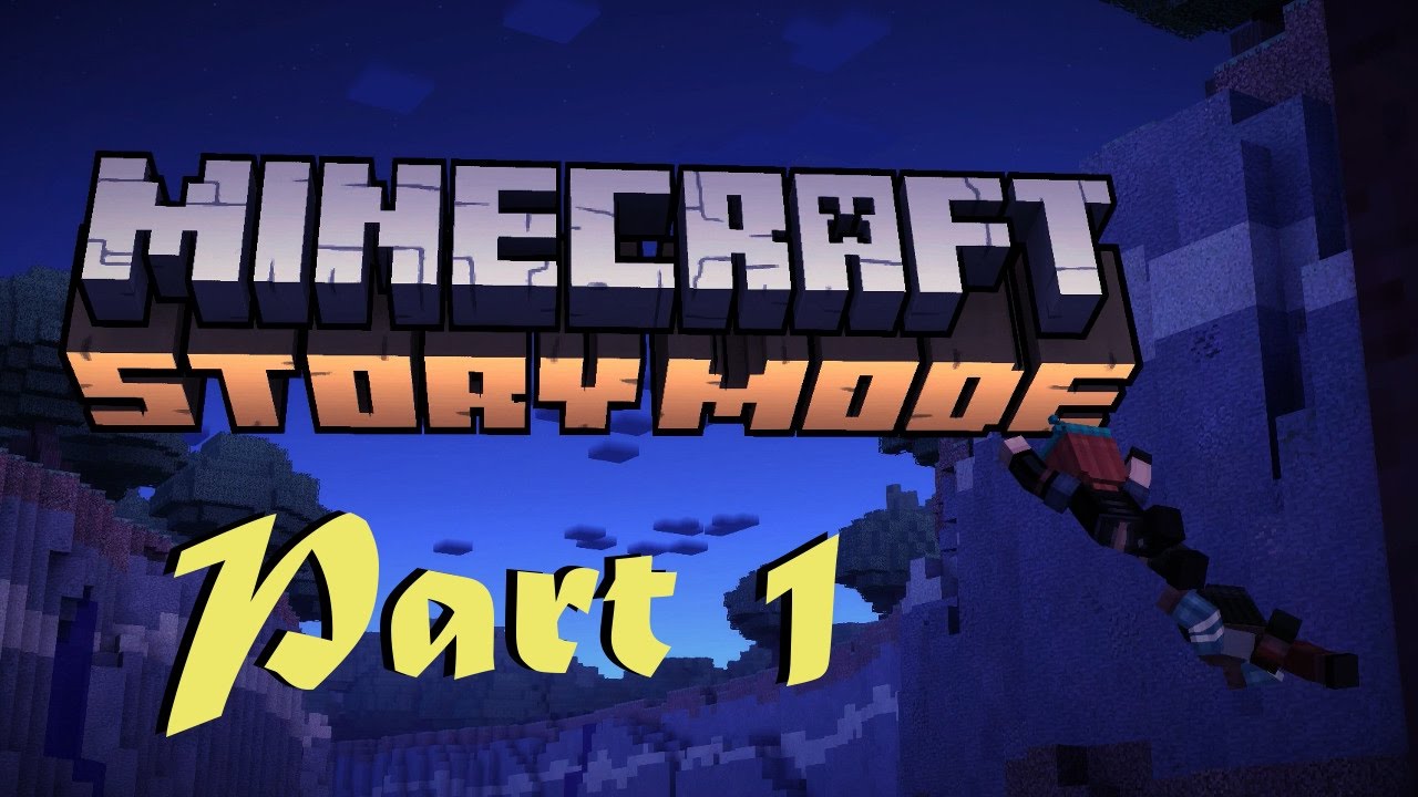 Building Competitions and Scams *BLIND* (Minecraft Story Mode Pt.1 ...