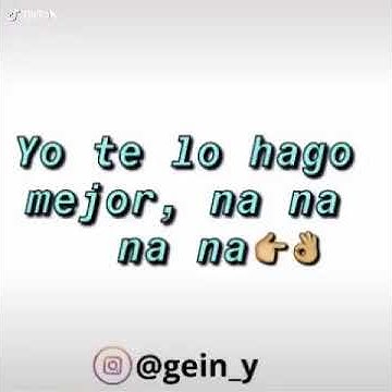 Yo te lo hago mejor, na na 👉👌 - YouTube