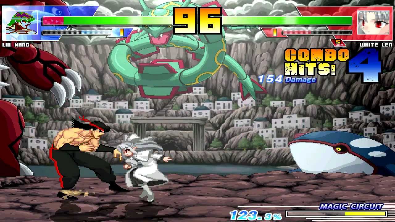 Mugen Fight Channel #155 Liu Kang vs White Len - YouTube