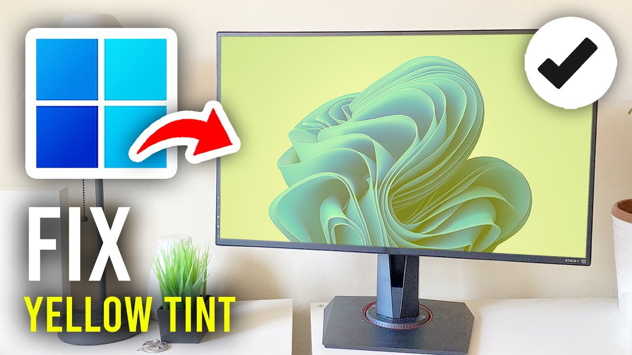 How To Fix Yellow Tint On Monitor WIndows 11 - Full Guide - YouTube