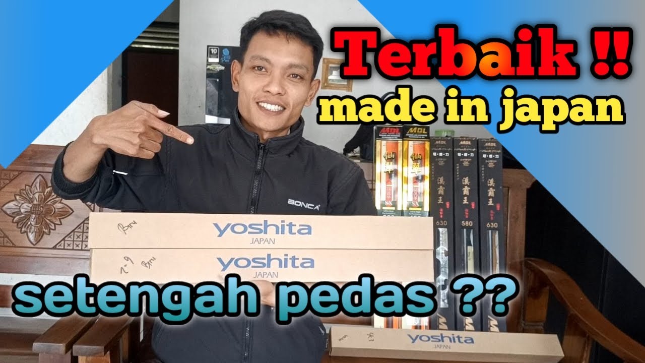Made in japan ‼️ yoshita keiryu // tegek yoshita blue sx - YouTube
