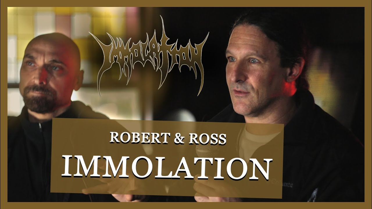 IMMOLATION - Art and the creative process behind it. - YouTube