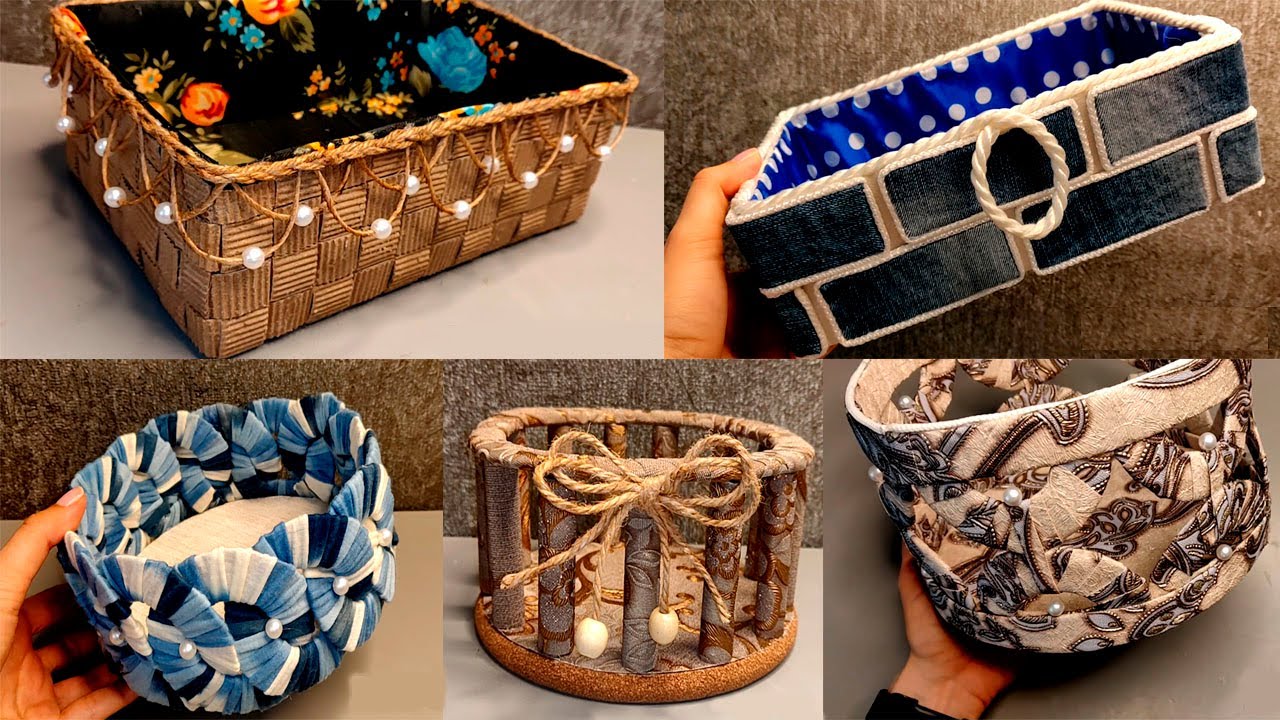 🔊 5 Super Beautiful DIY Storage Boxes - YouTube