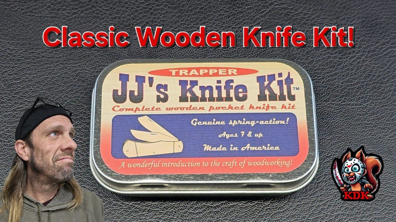 JJ's Trapper Knife Kit Unboxing and Build! - YouTube
