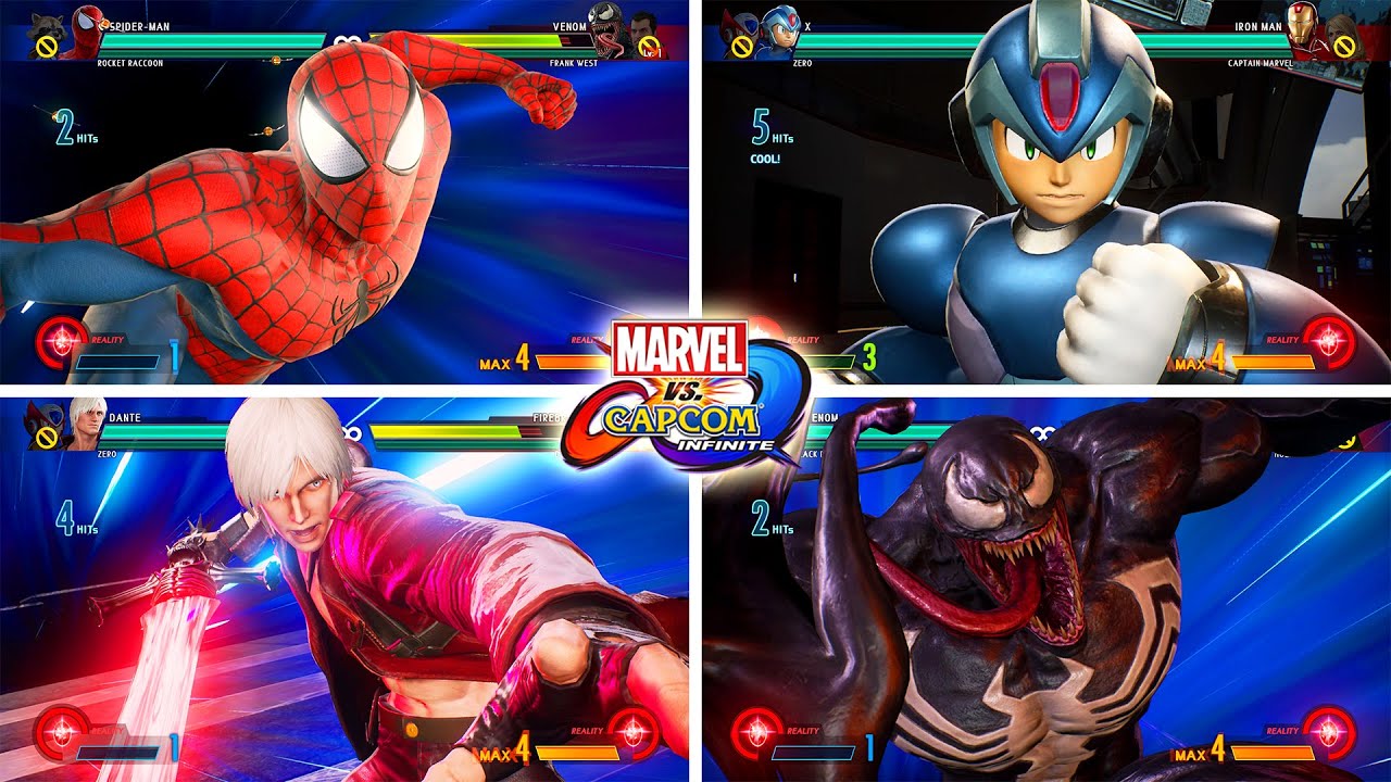 Marvel vs Capcom: Infinite - All Hyper Combos / All Ultimate / All ...