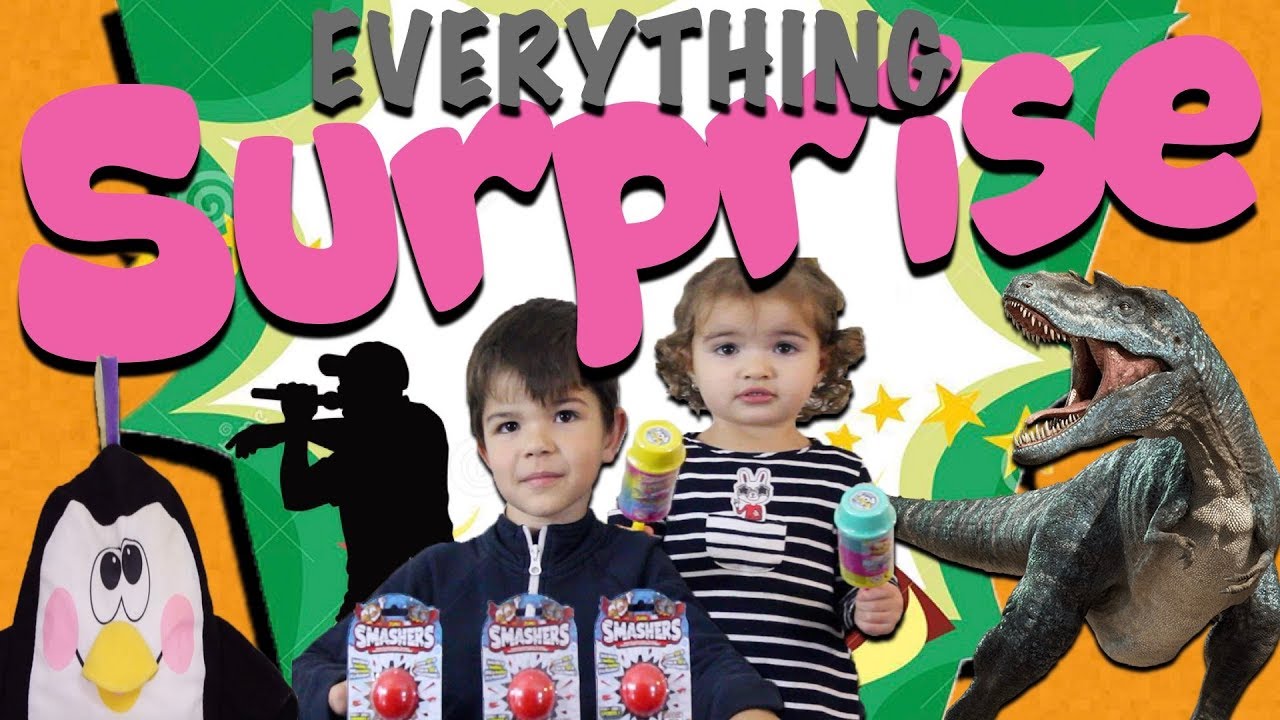 Everything Surprise! Surprise Toys! Surprise Reveal Surprise Riddle ...