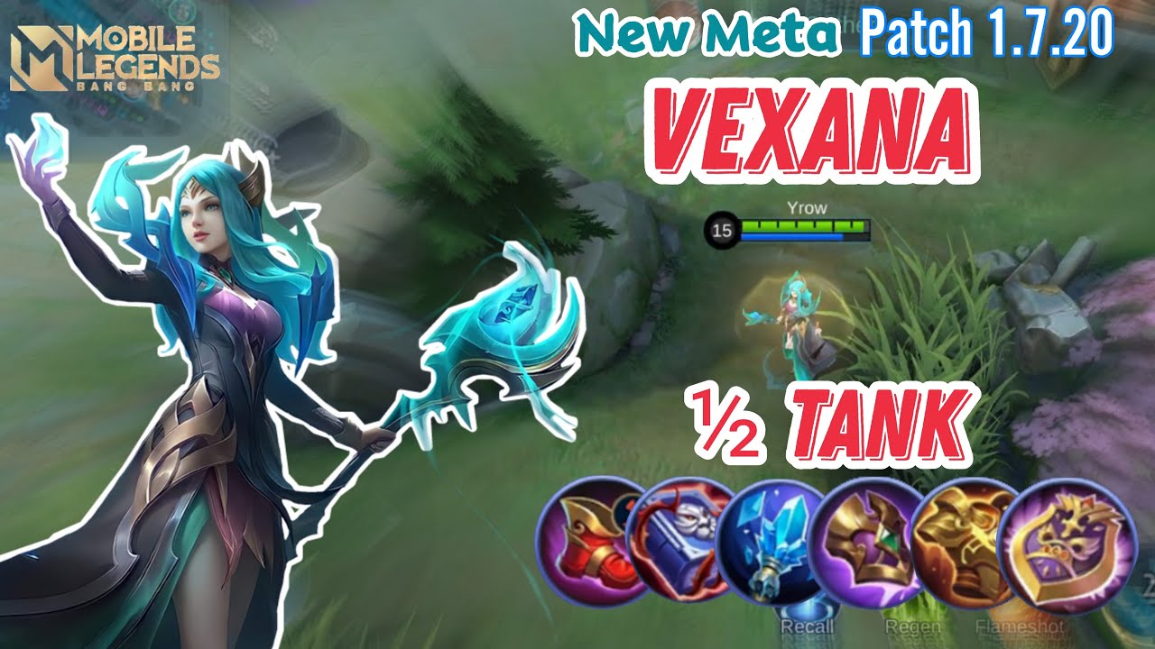 TEST BUILD ROAM FOR VEXANA (Build Item Cooldown) | Gameplay Hero Vexana ...
