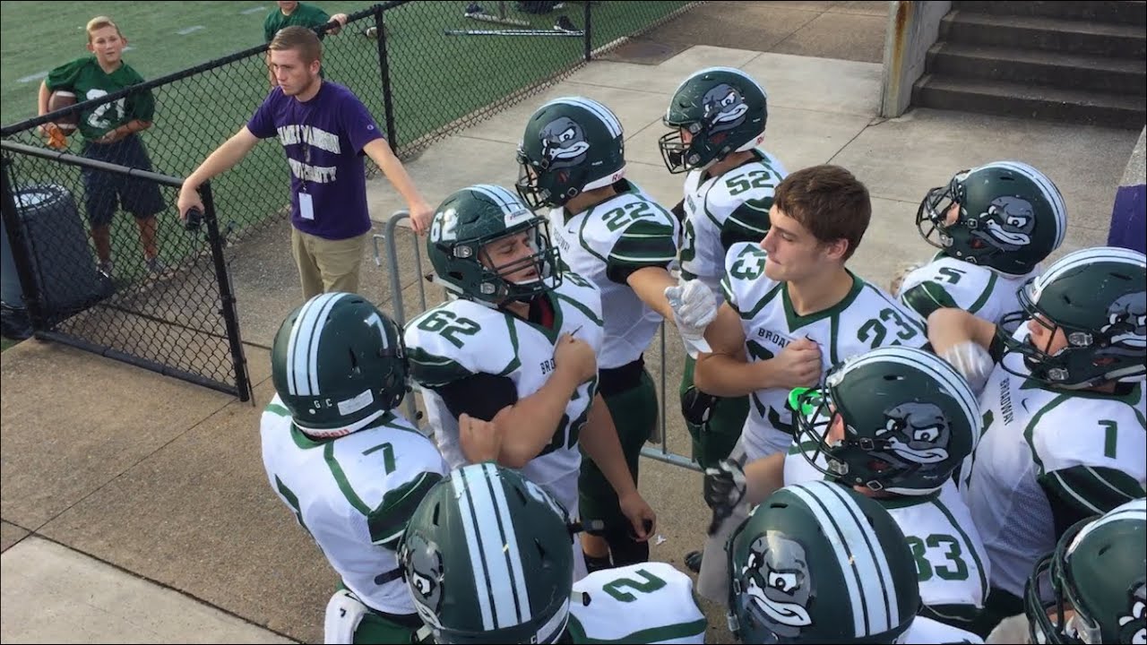 2018 Broadway High School hype video before Spotswood @ Bridgeforth ...