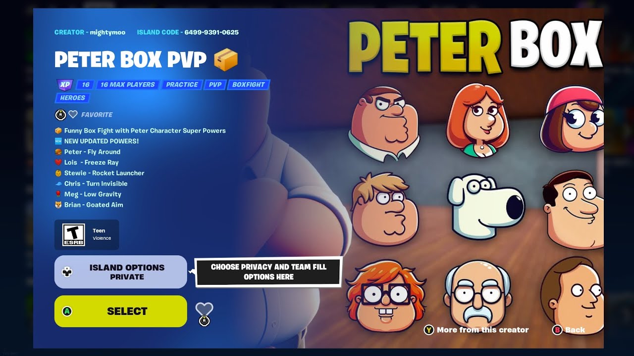 Family guy Box PvP - YouTube