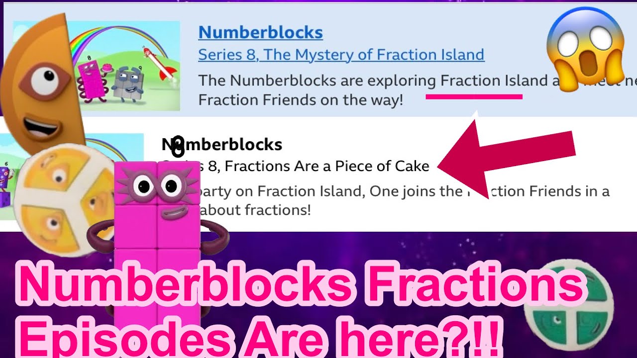 New Numberblocks Fractions Episodes LEAKED!?? - YouTube