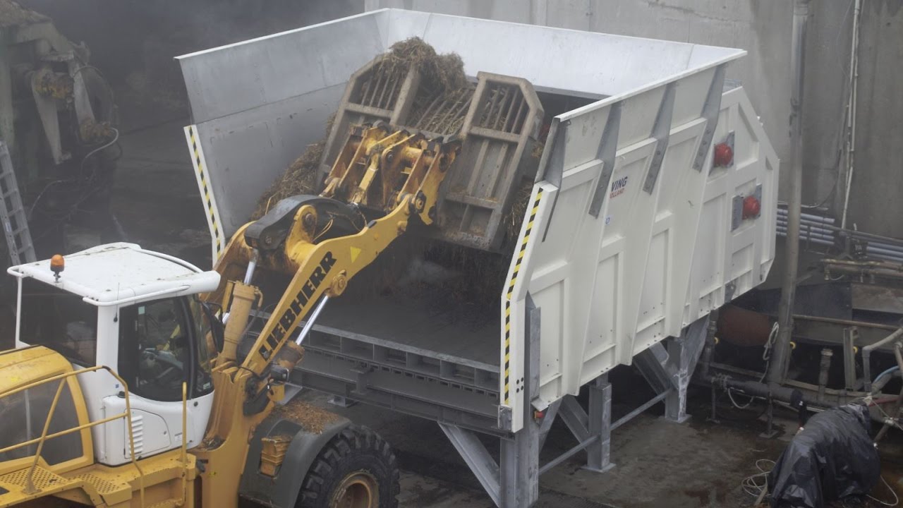 Moving floor hopper - Hoving Holland - YouTube