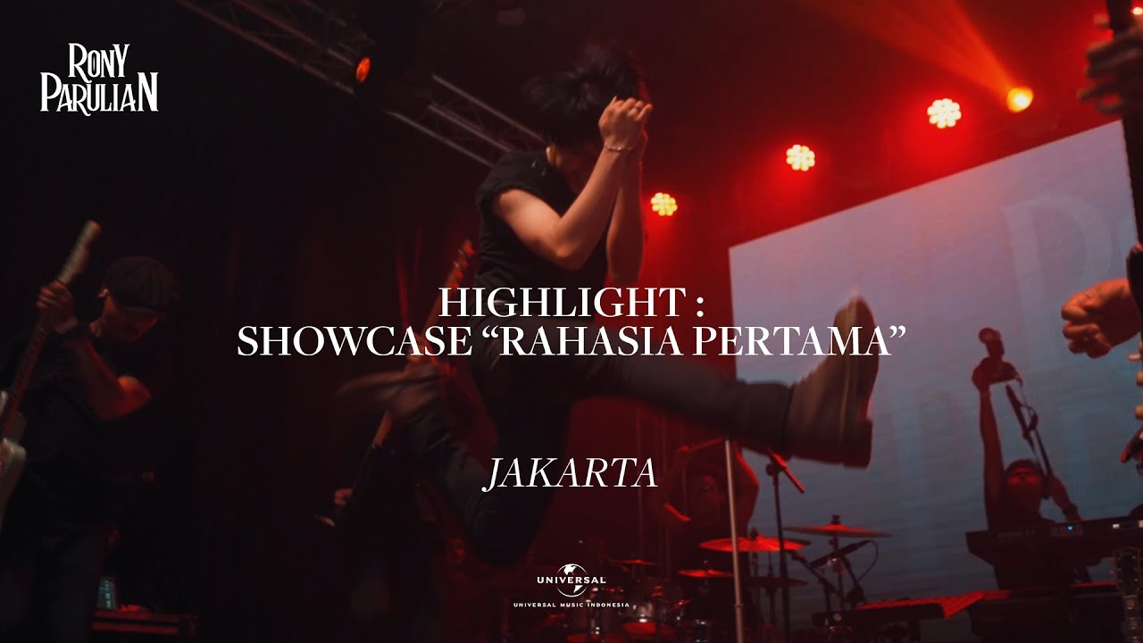 Rony Parulian - Rahasia Pertama Showcase: Jakarta - YouTube