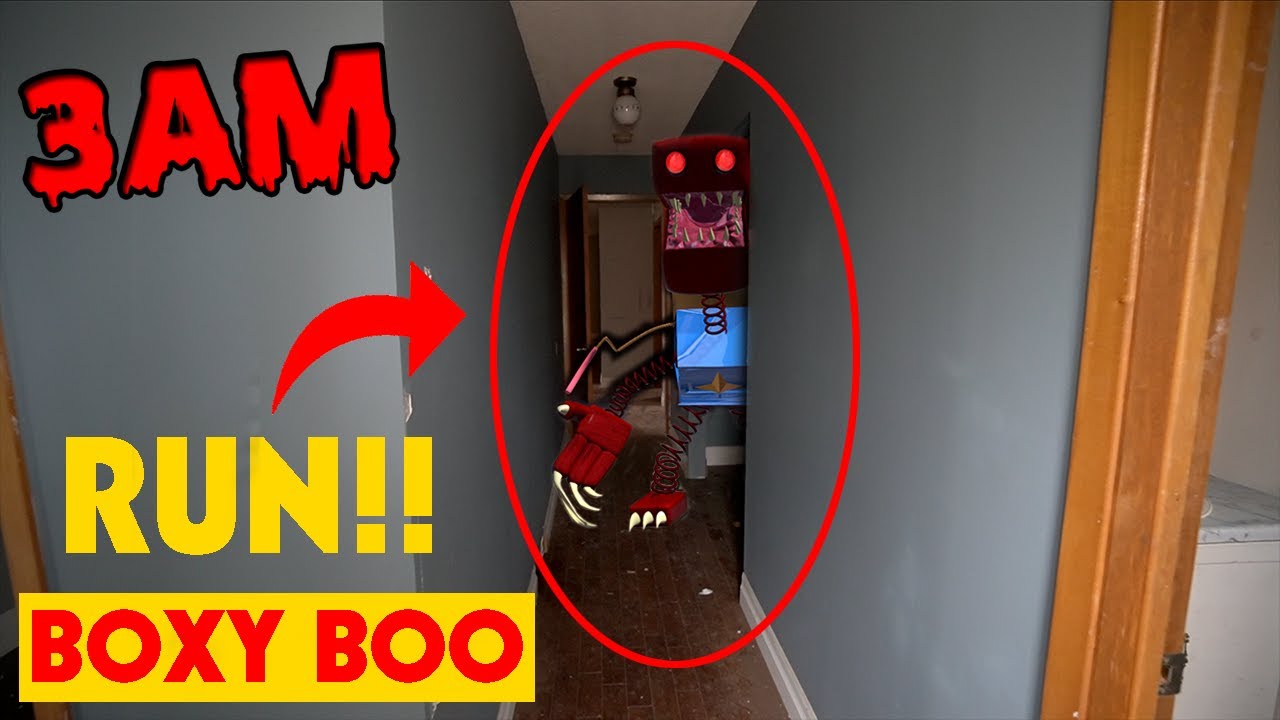 IF YOU SEE BOXY BOO.EXE OUTSIDE OF YOUR HOUSE AT 3AM, RUN AWAY FAST ...