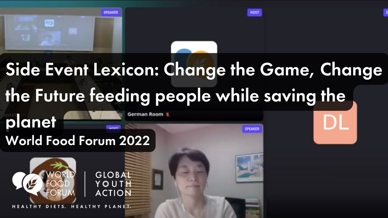 Side Event Lexicon: Change the Game, Change the Future feeding people ...