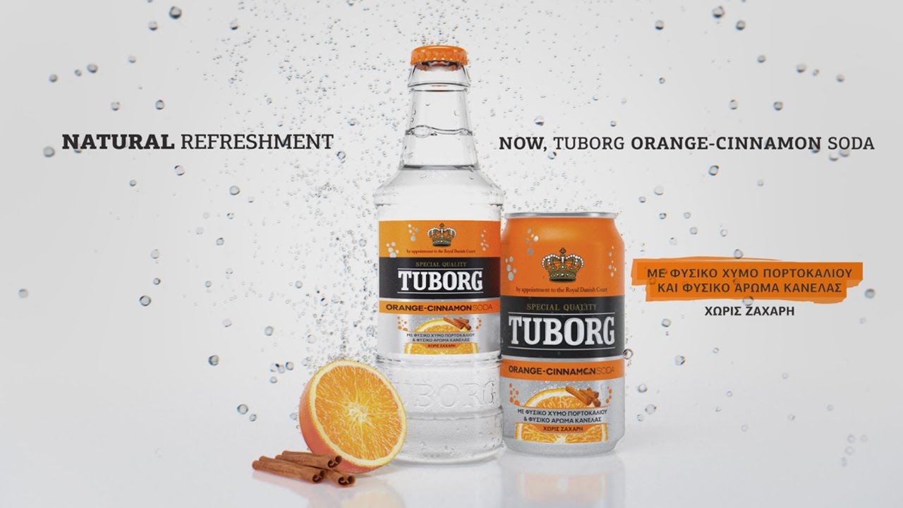 TUBORG ORANGE CINNAMON SODA - YouTube
