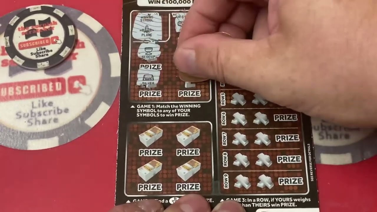 £10 Scratchcards let’s hope the lottery cards are looking down on us ...