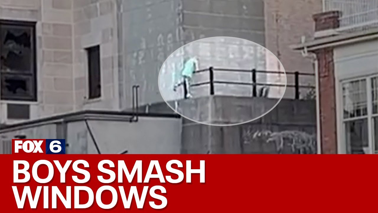 Racine Memorial Hall windows smashed | FOX6 News Milwaukee - YouTube