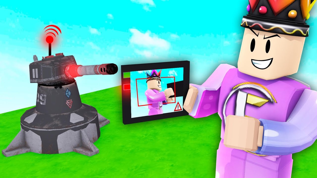 Remote Control OP TURRET WILL HELP ME Win in Roblox - YouTube