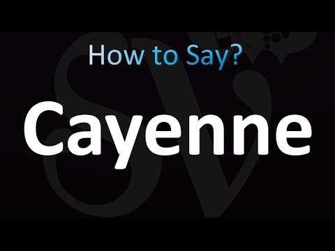 How to Pronounce Cayenne (Correctly!) - YouTube