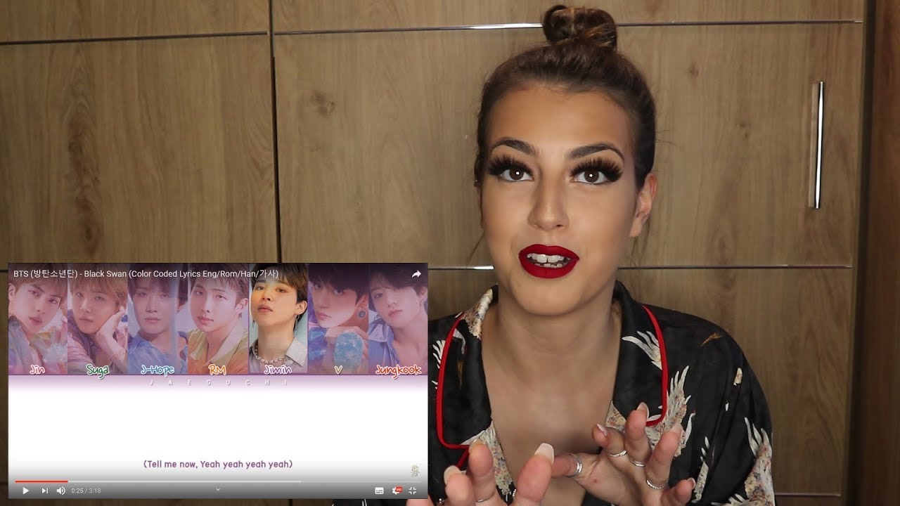 Bts 방탄소년단 Black Swan Reaction Youtube