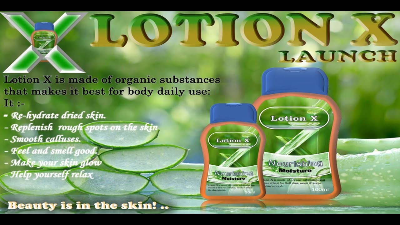 LOTION X PACKAGING DESIGN INTERVIEW... - YouTube