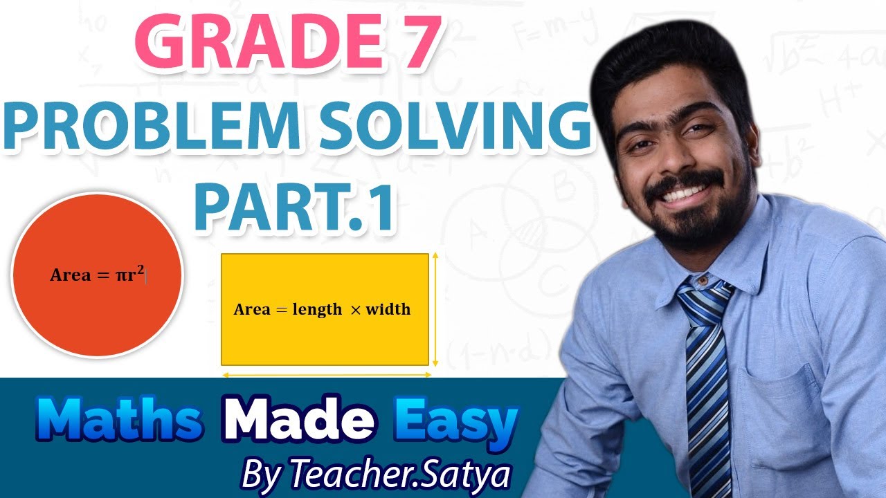 Grade 7 Problem Solving in Area and Perimeter | Part 1 - YouTube