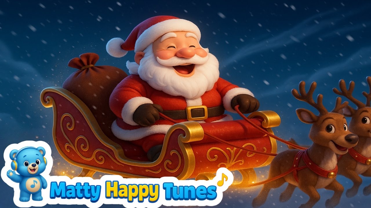 Santa is on His Way | Christmas Song For Kids - YouTube
