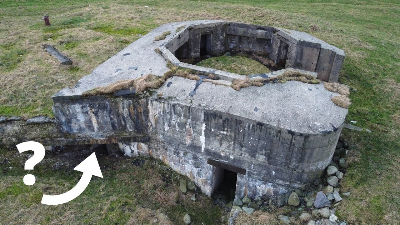 Exploring fantastic WW2 bunkers. What is inside ? - YouTube