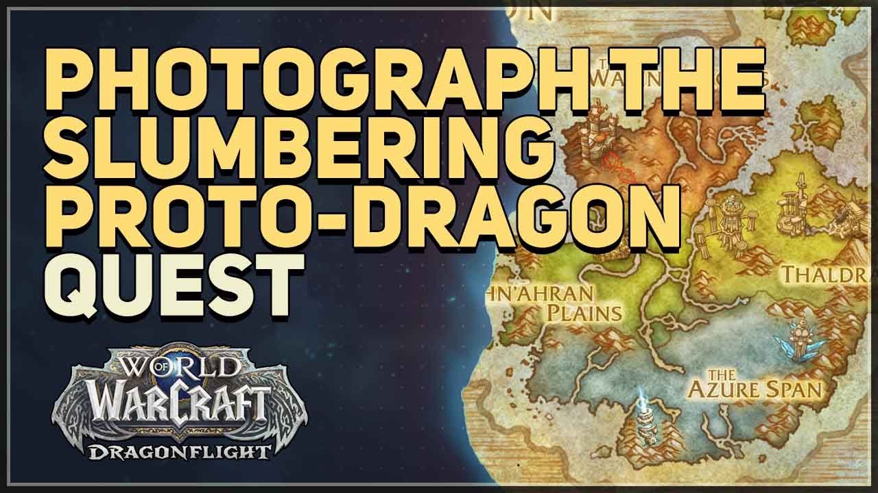 Photograph the Slumbering Proto-Dragon WoW Quest - YouTube